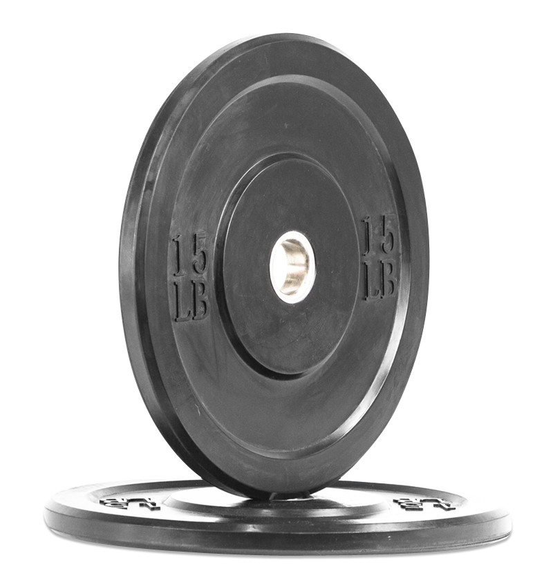 Black Bumper Plate (PAIR) – the-fitness-squadron